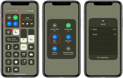 Want to Push Some Buttons? Make the Most of Control Center in iOS ...